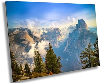 Yosemite National Park, Half Dome, California, Mountain, Sunset, Large ...