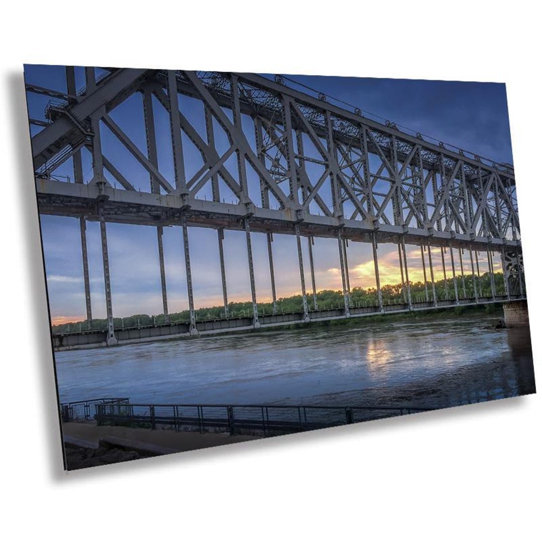 ASB Railroad Bridge Photo: Kansas City Missouri Steel Print - Etsy