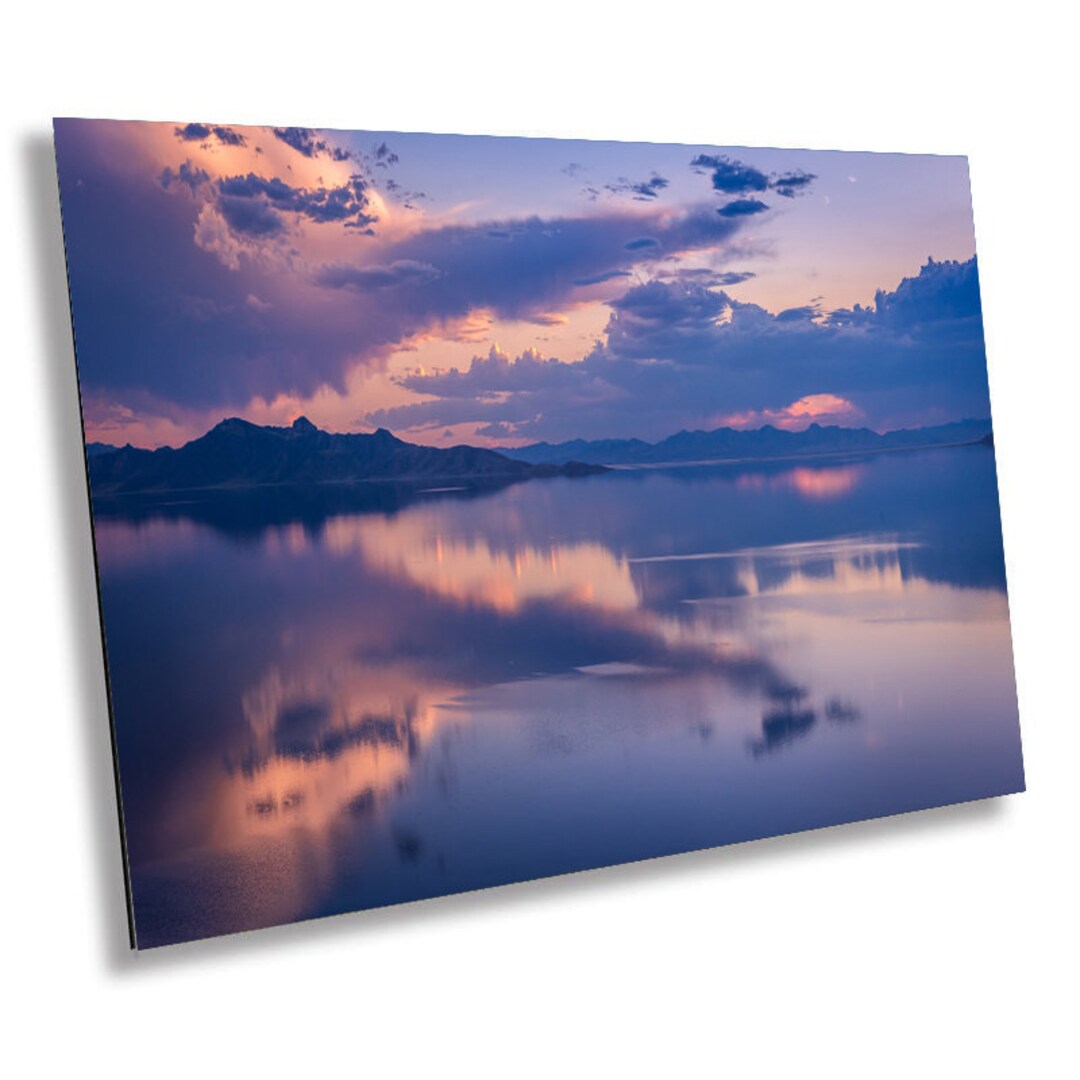 Liquid Heaven: Great Salt Lake Metal Acrylic Print Utah Landscape ...