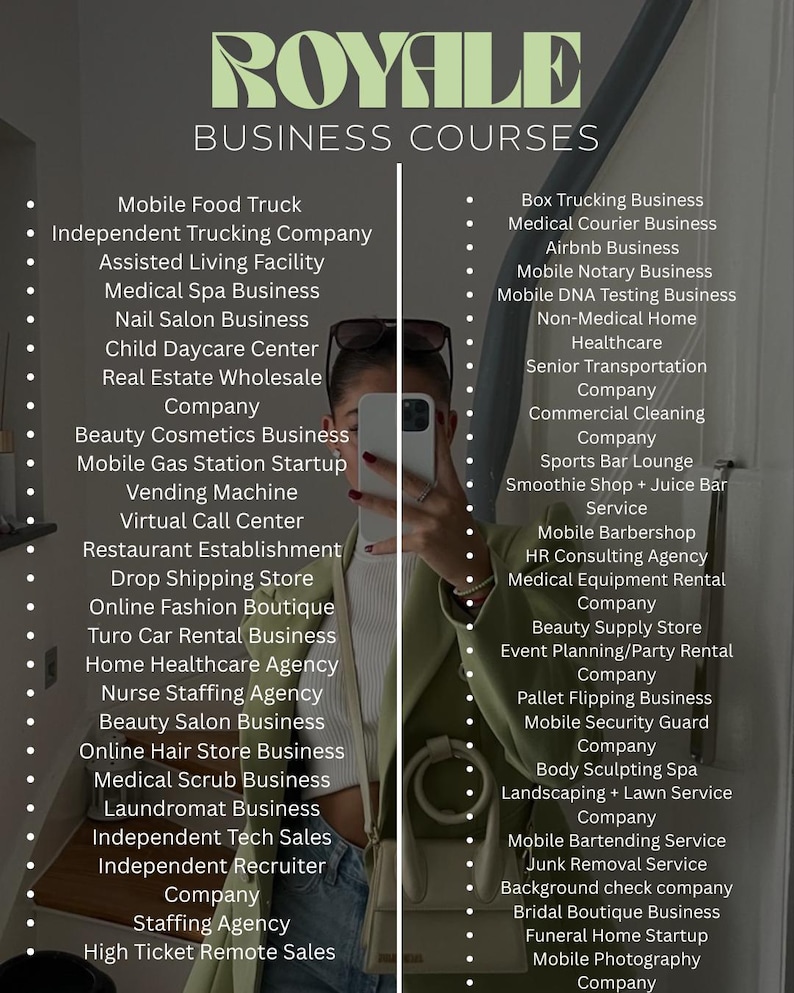 Royale Business Academy RBA Course 1.0 - Etsy
