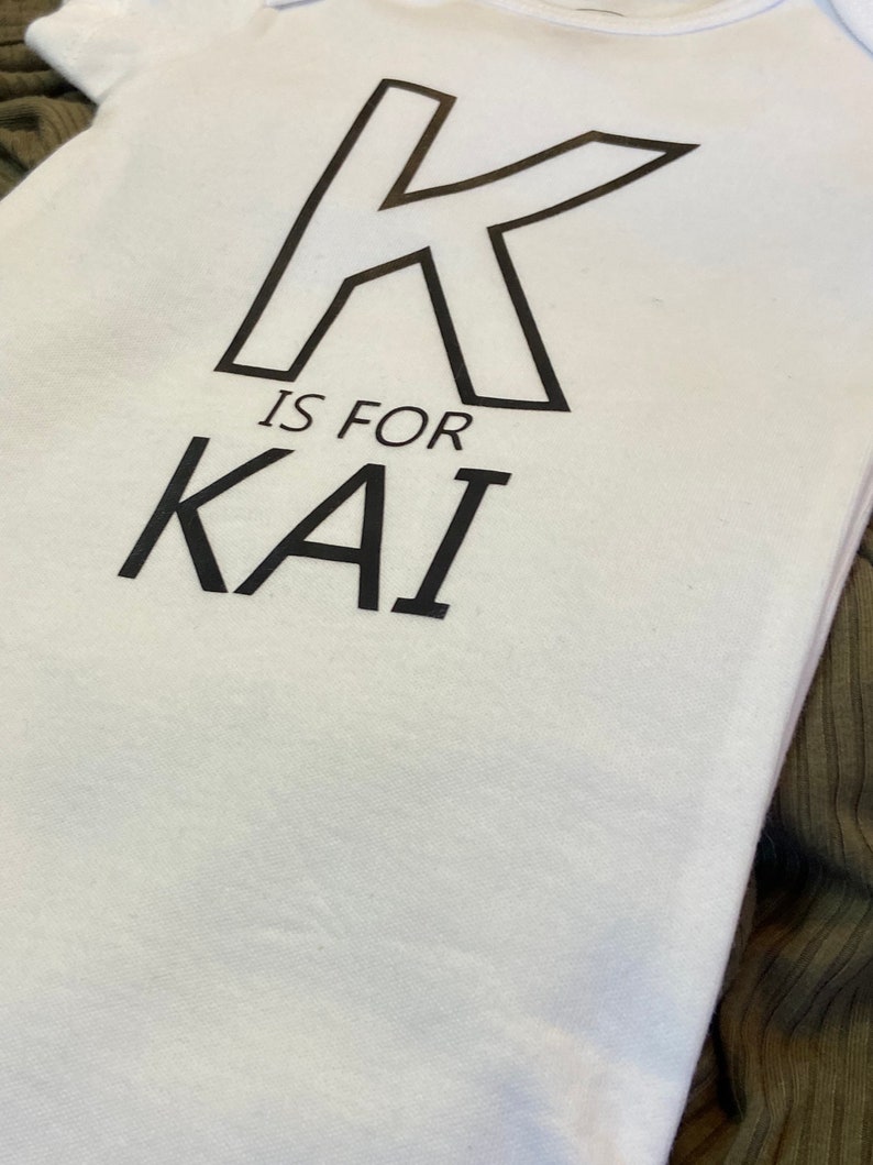 Custom Baby Body Suit With Modern Design - Etsy