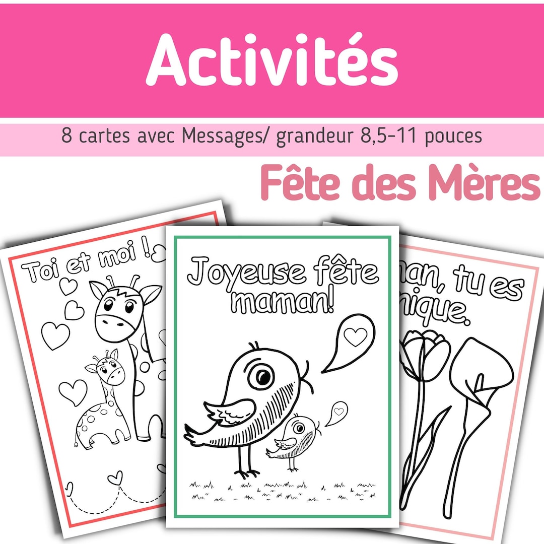 Mother's Day Coloring Pages, 8 Printable Coloring Pages, Grades K-4 ...