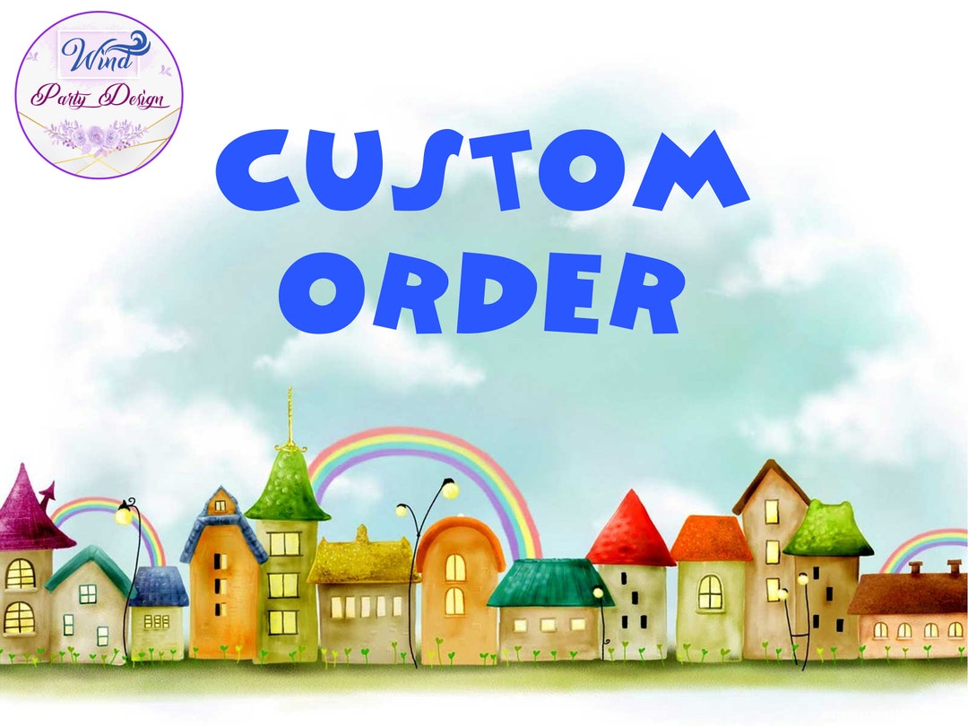 Custom Birthday Backdrop, Birthday Decoration, Birthday Banner, Digital ...