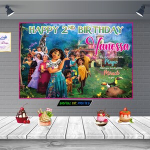 Encanto Birthday Banner Personalized Encanto Party - Etsy