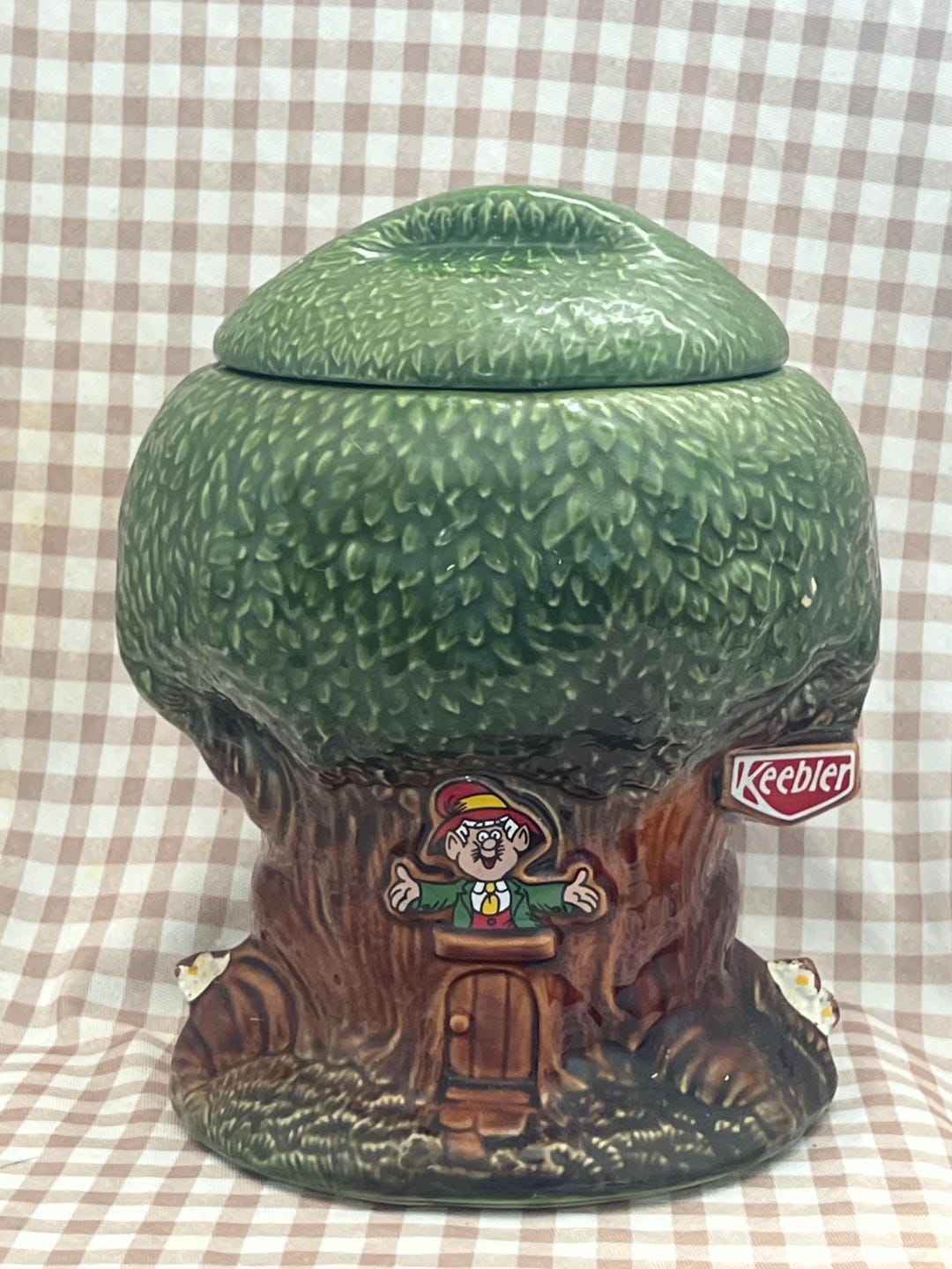 Vintage 1981 Keebler Elf Ceramic Tree House Cookie Jar - Etsy