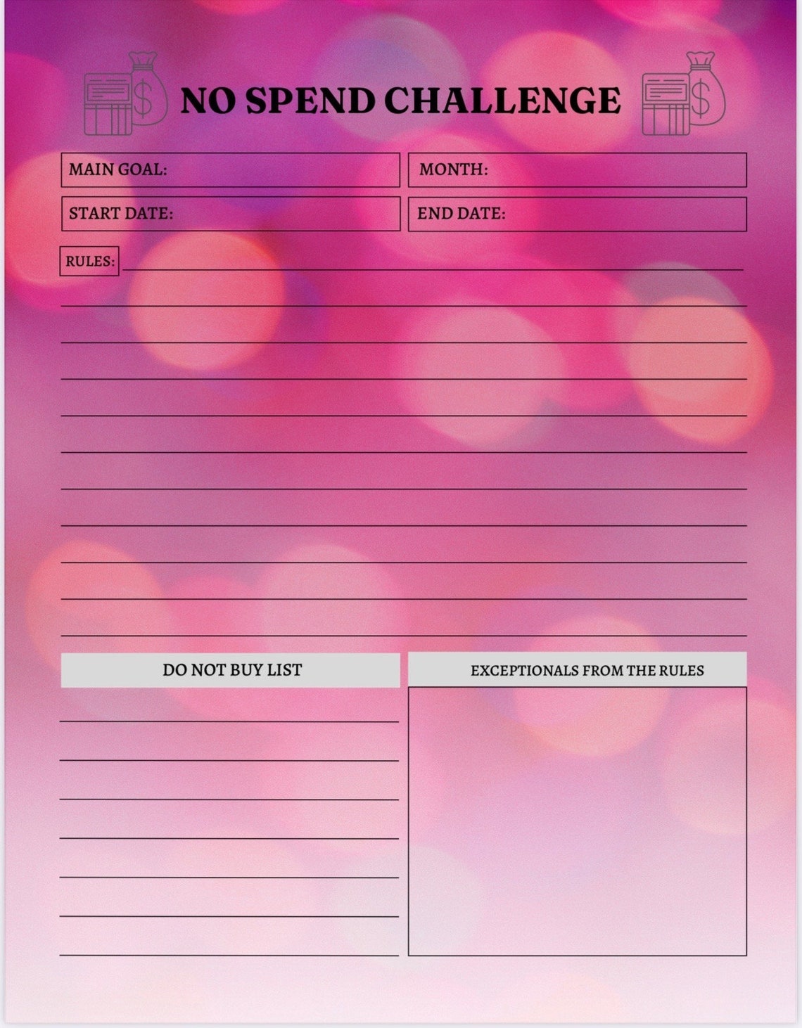The Ultimate Baddie Planner - Etsy