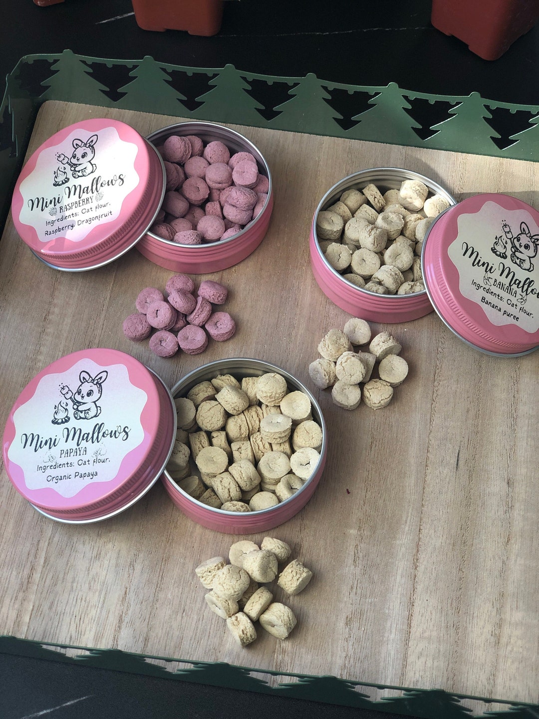 Mini Mallows Bite Sized Treats Healthy Treats for Rabbits, Chinchillas ...