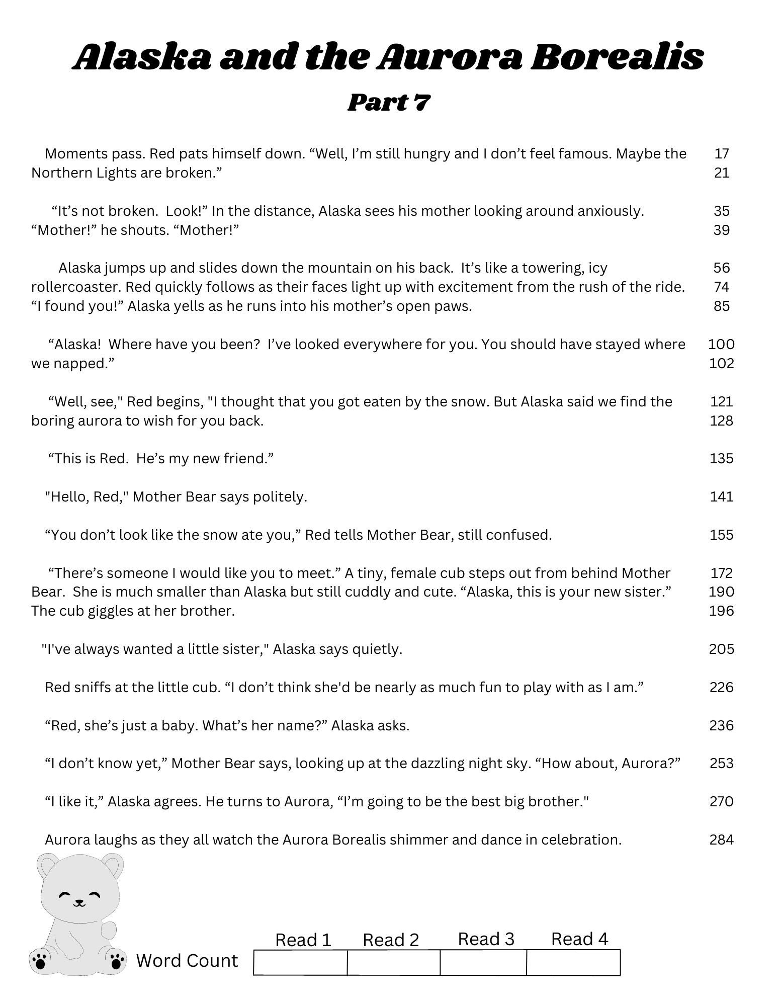 1st Through 4th Grade Reading Fluency and Comprehension Worksheets - Etsy