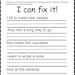 50 Printable-1st Through 3rd Grade-fix a Sentence Examples-spelling ...