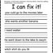 50 Printable-1st Through 3rd Grade-fix a Sentence Examples-spelling ...