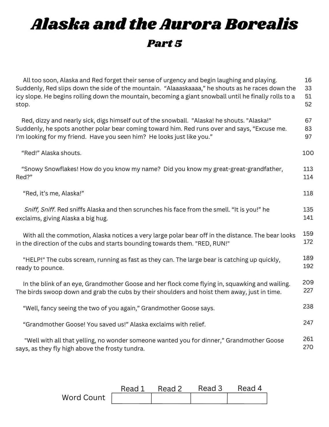 1st Through 4th Grade Reading Fluency and Comprehension Worksheets - Etsy