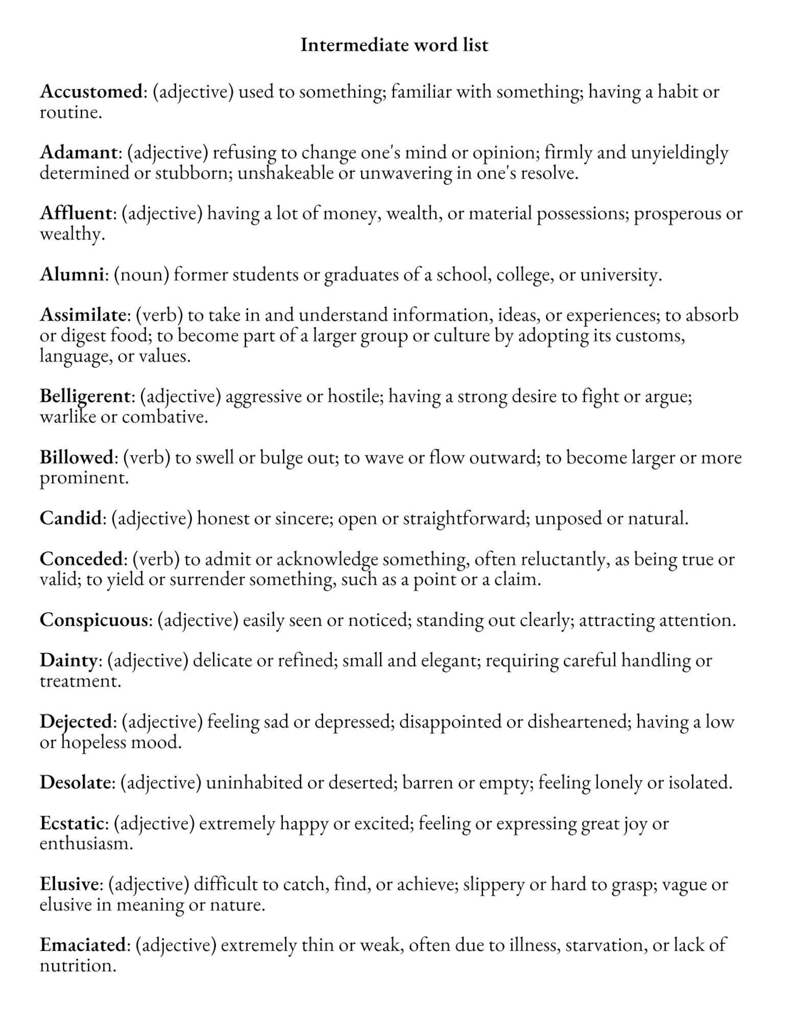 Context Clues Intermediate Level - Grades 6-8 - Middle School ...