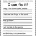 50 Printable-1st Through 3rd Grade-fix a Sentence Examples-spelling ...
