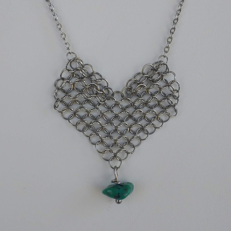 Chainmaille Pendant - Etsy