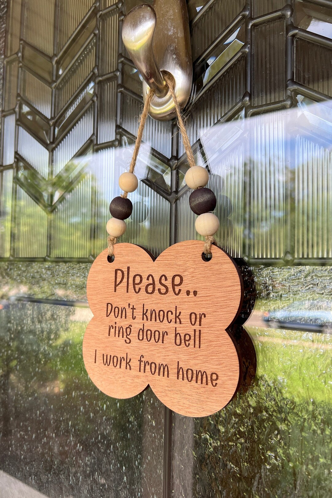 Work From Home Door Sign - Etsy