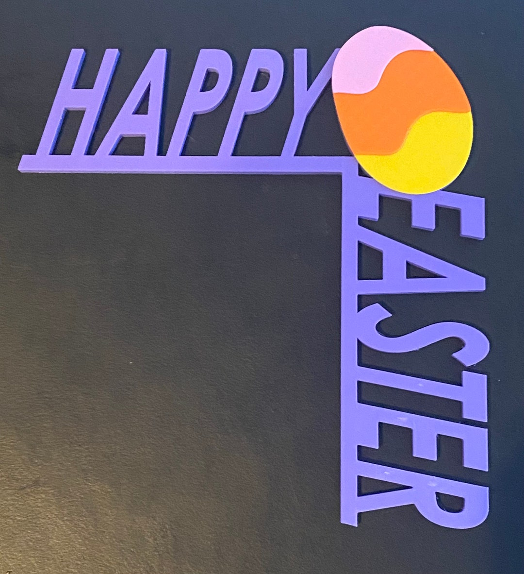 Door Corner Decoration Happy Easter With Egg - Etsy