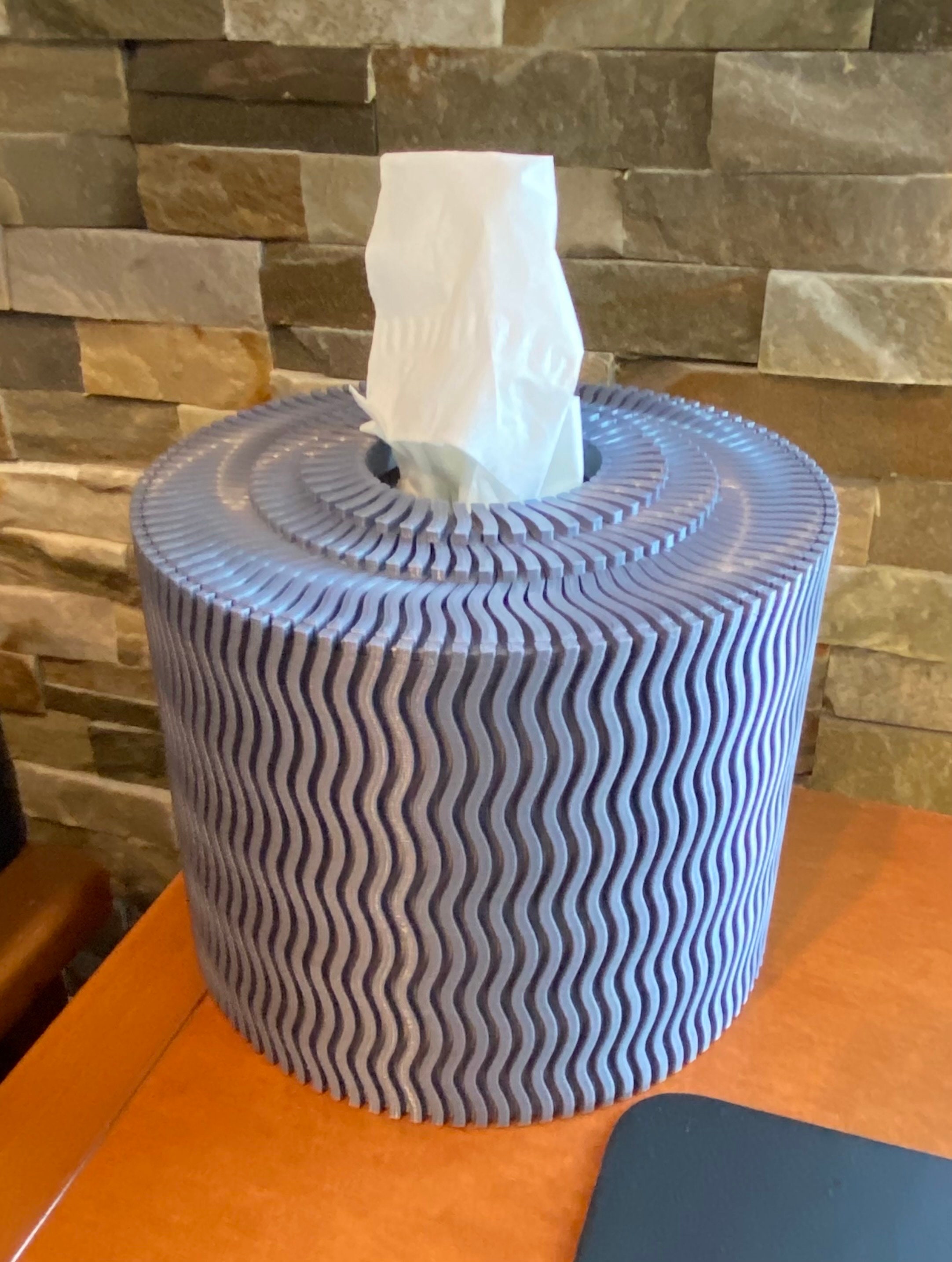 Circular Tissue Box Cover - Etsy