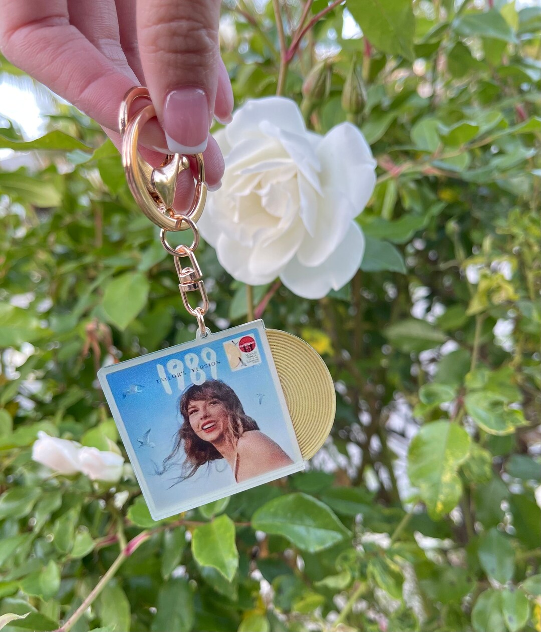 Taylor Swift Record Album Keychain / 1989 Taylor's Version / the Eras ...