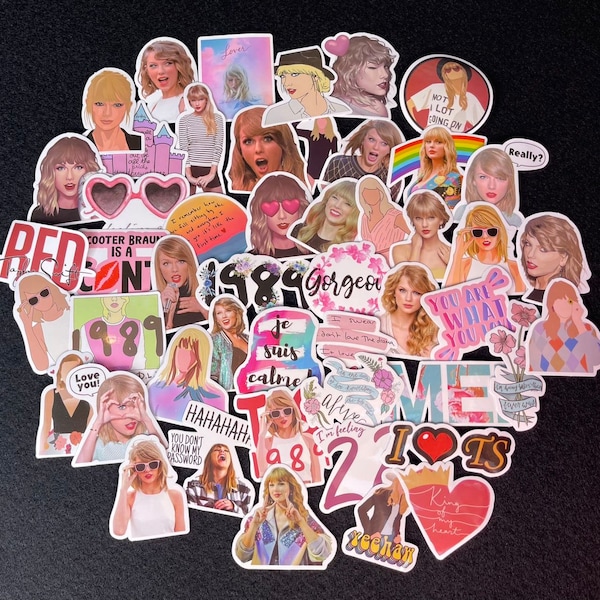 Taylor swift stickers - Etsy