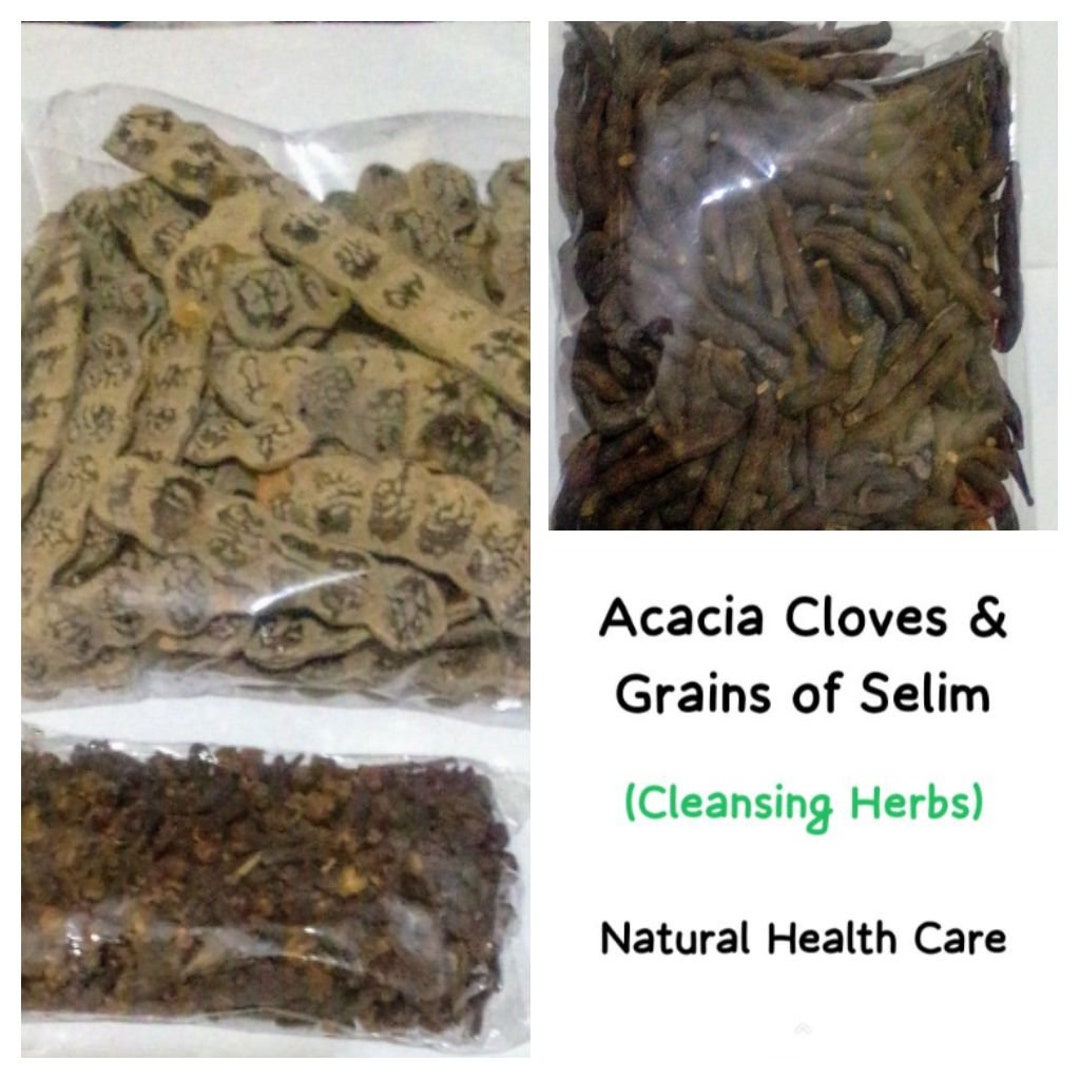 Cloves Acacia & Uda, Bagaruwa Seeds Grains of Selim and Cloves Package ...