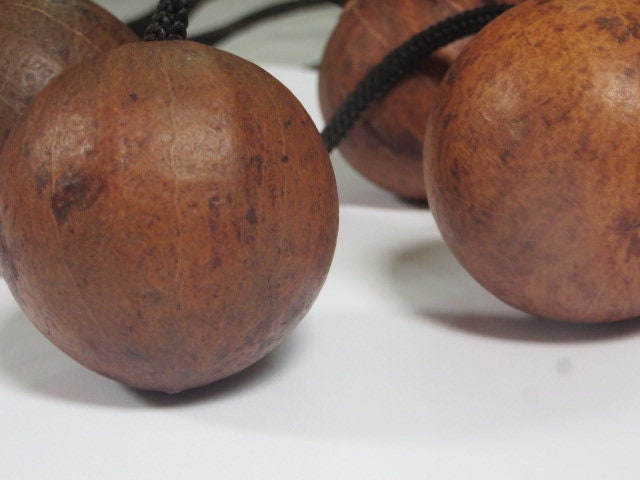 Aslatua Set of 2 Calabash Musical Instrument Kushka Authentic Single ...