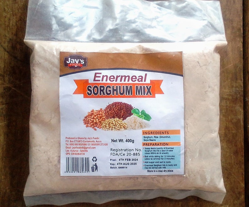 Sorghum Mix, Sorghum Mix 400g, Sorghum Porridge, Sorghum Rice Groundnut ...