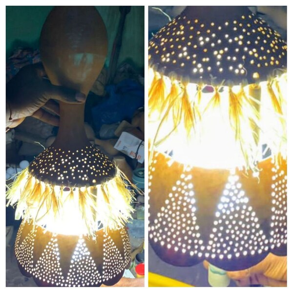 Calabash Lamp - Etsy