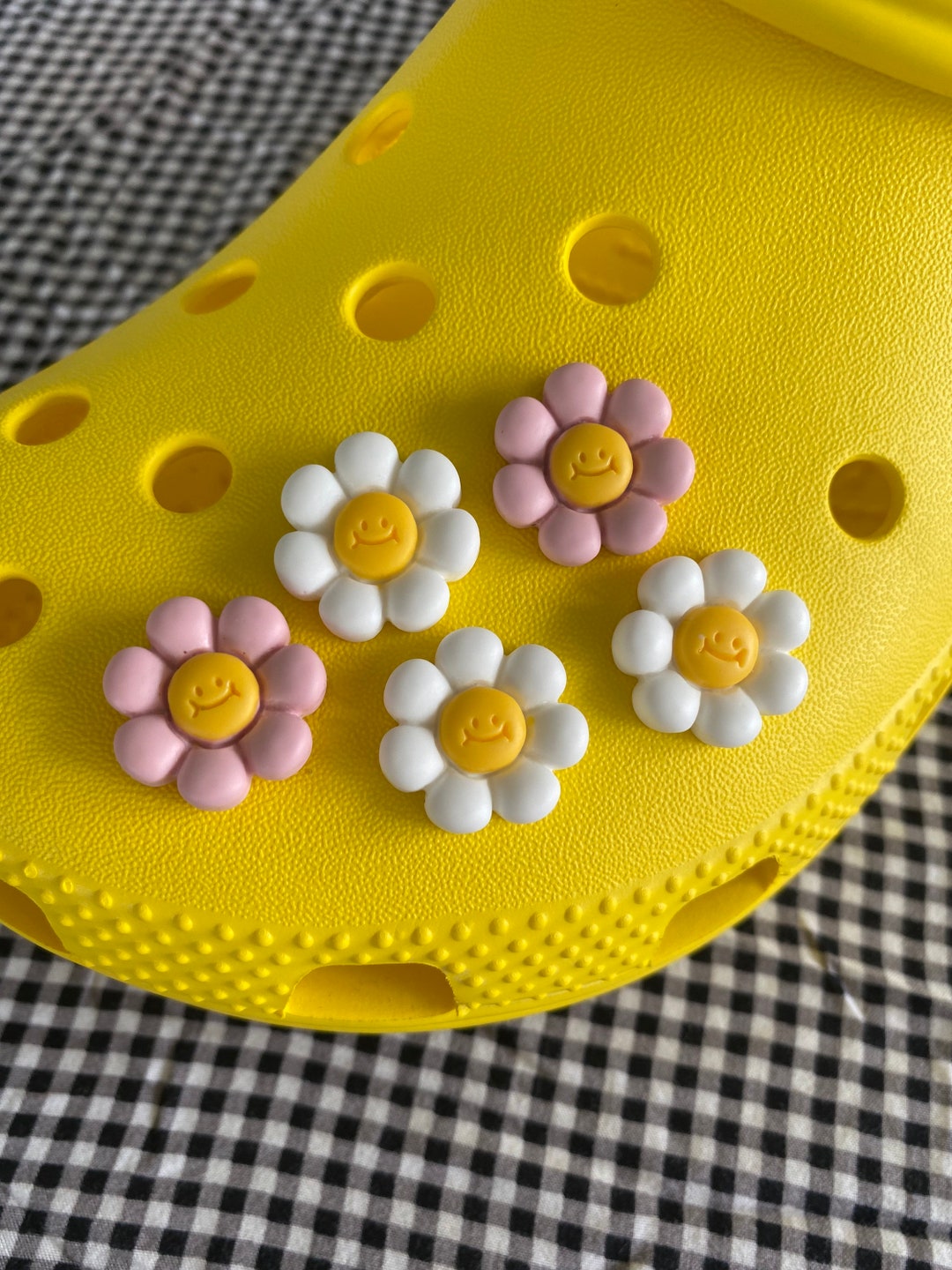 Happy Daisy Croc Shoe Charms - Etsy