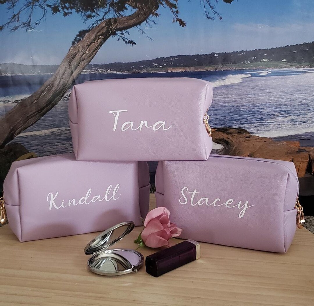 Personalized Makeup Bag, Personalized Clutch, Personalized Makeup Bag ...