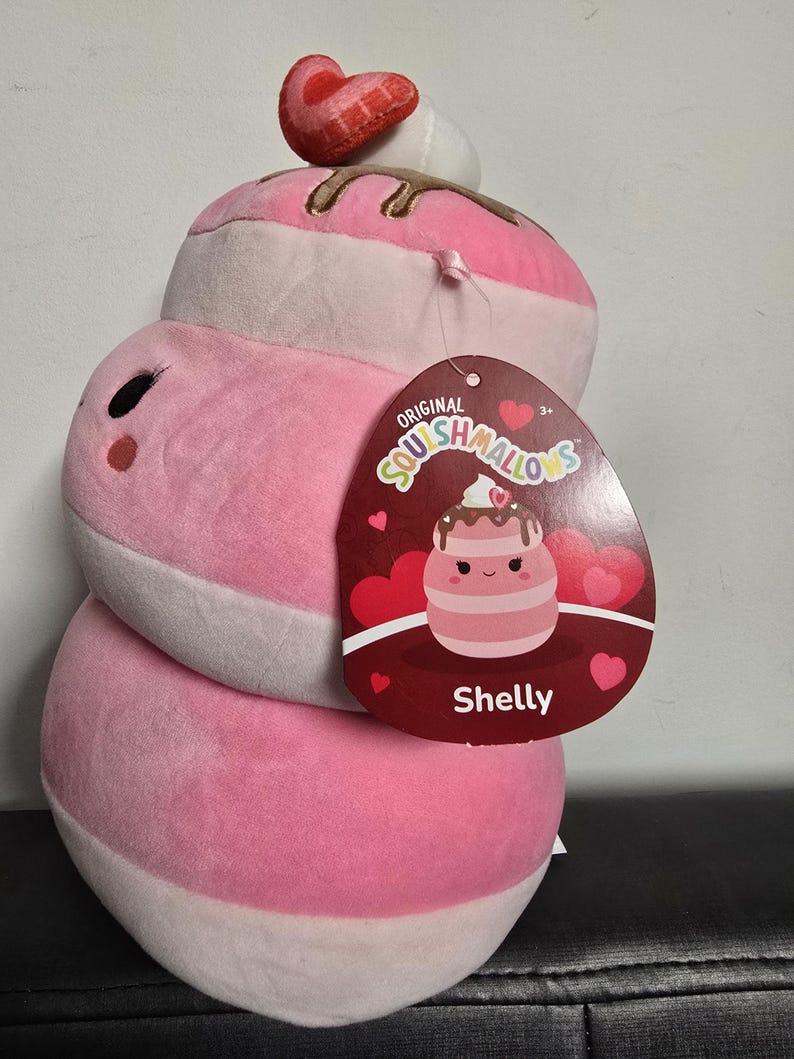 NWT Squishmallows Original 10 Inch Shelly the Pink Strawberry Pancakes ...