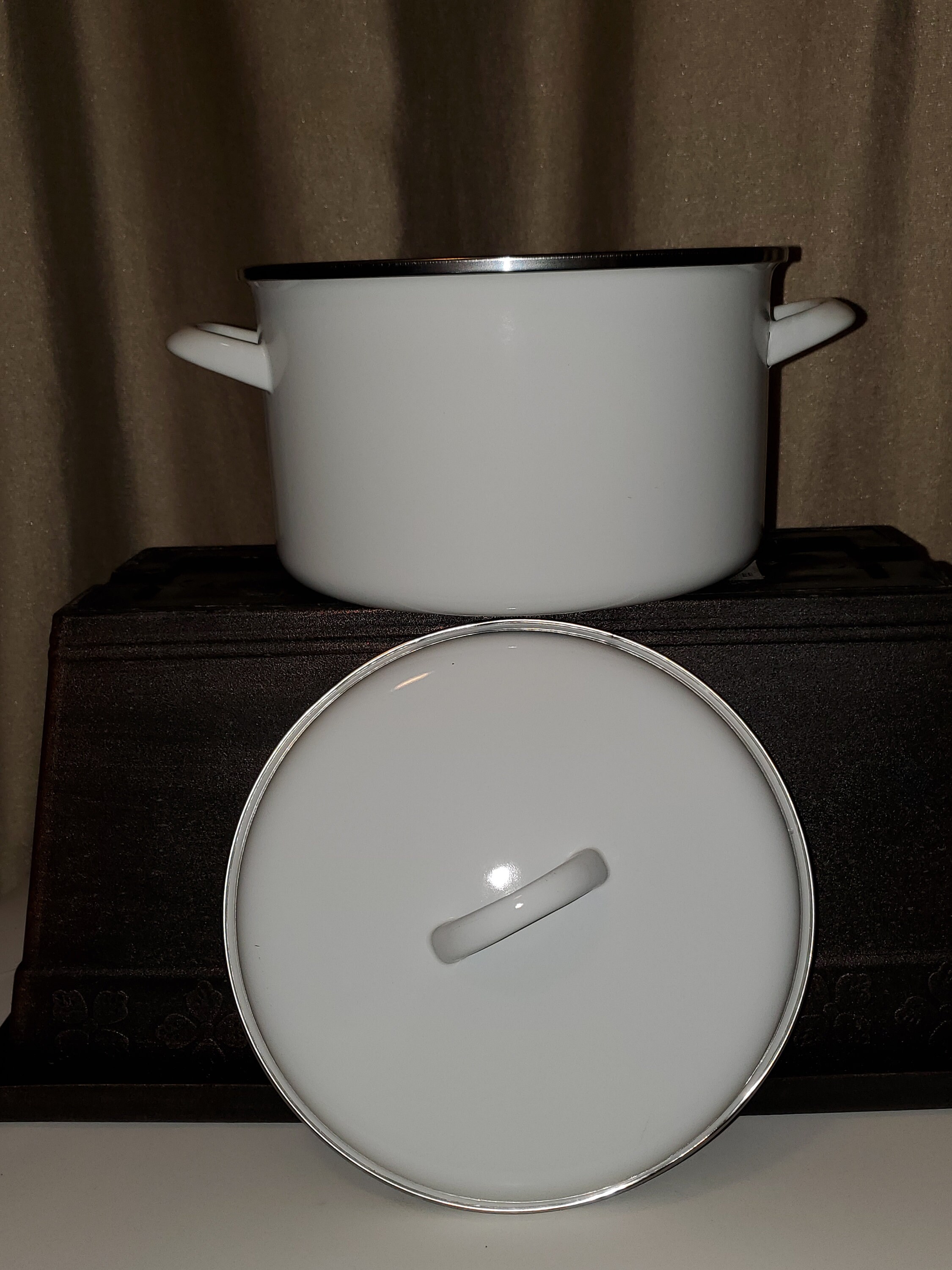 6 Quart Stock Pot White-new - Etsy