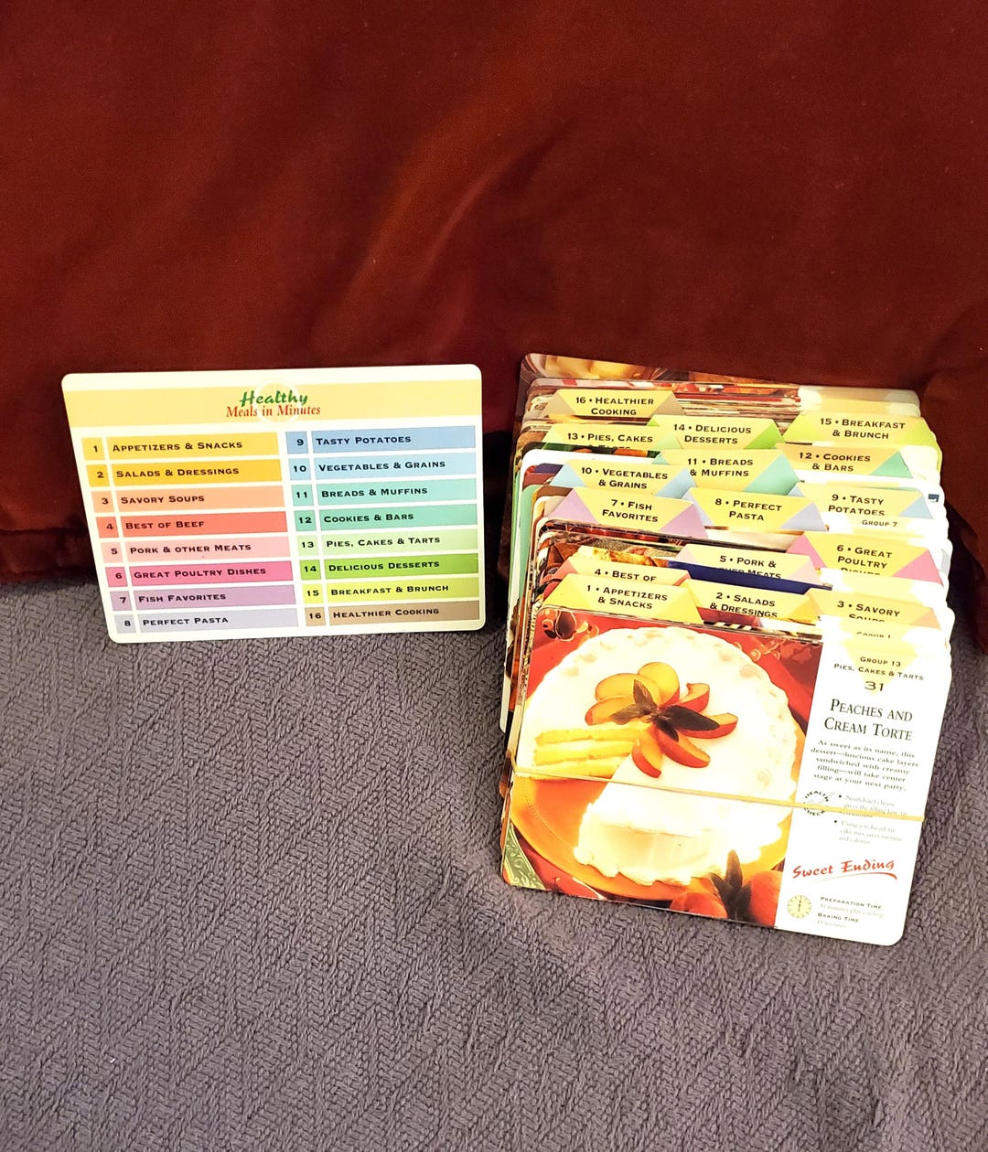 Healthy Meals in Minutes Recipe Cards, 240 Recipes - Etsy