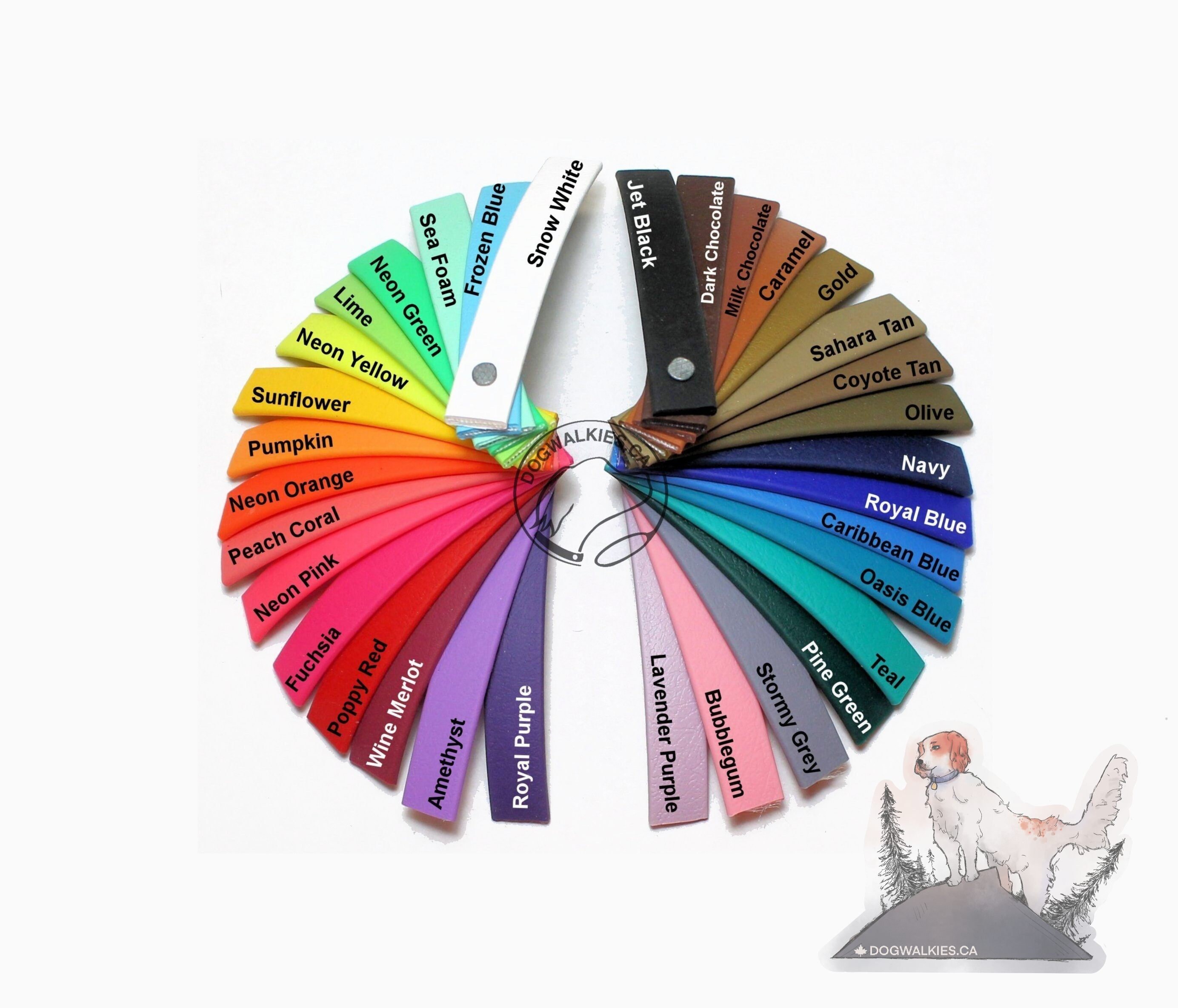 Sample Colour Pack Vegan Leather Genuine Biothane Webbing - Etsy Australia