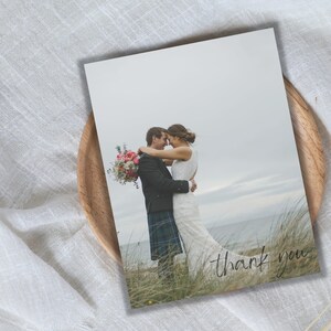 Thankyou Card, Thank Yous, Wedding Thank Yous, Postcard Template ...