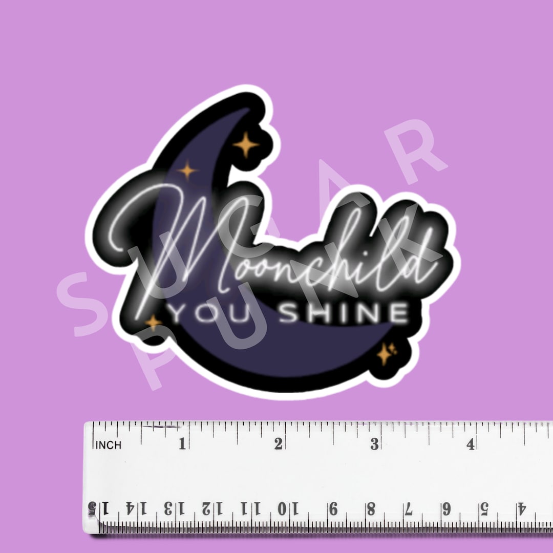 Moonchild Sticker BTS Inspired Sticker RM Kim Namjoon Cute Sticker ...