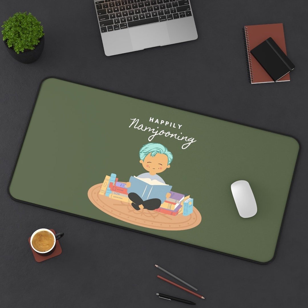 BTS Desk Mat Gaming Desk Mat Dorm Desk Mat Namjooning Desk Mat Desk ...