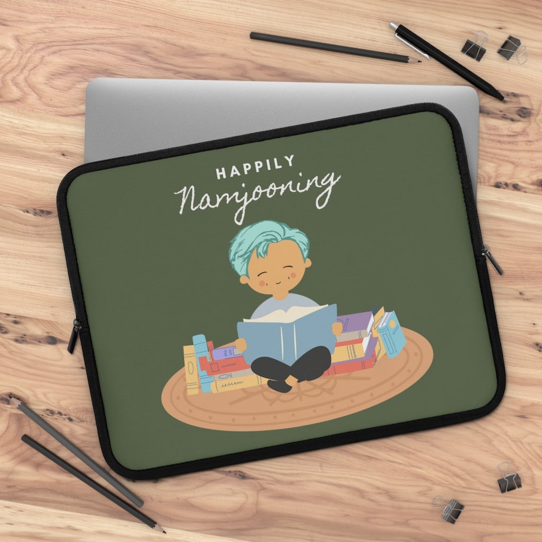 BTS Laptop Sleeve BTS RM Namjoon Merch unofficial 5 Sizes Happily ...