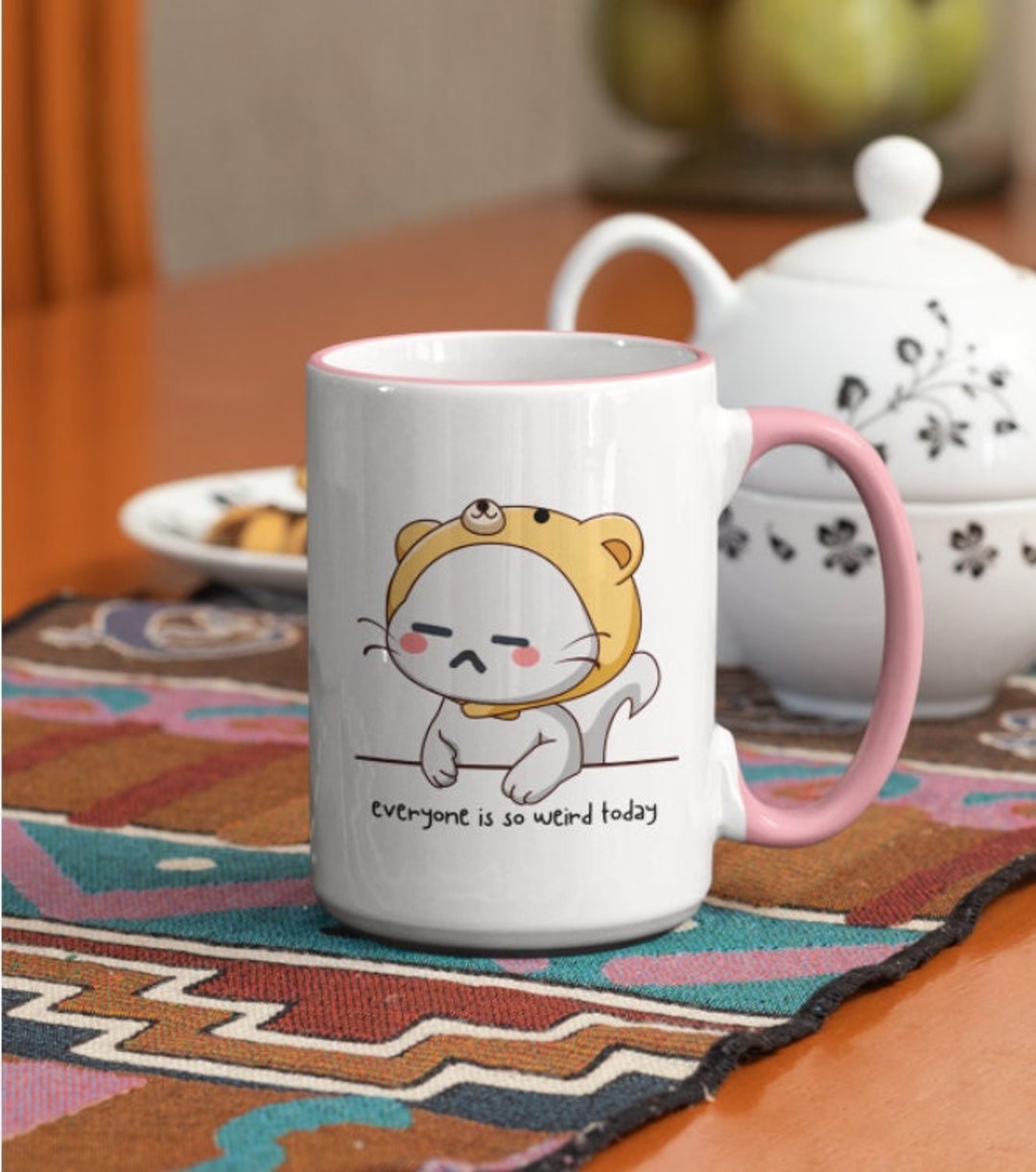 BTS Mug BTS Coffee Mug BTS Suga Yoongi Decor Accent Dual Color 11 Oz 15 ...