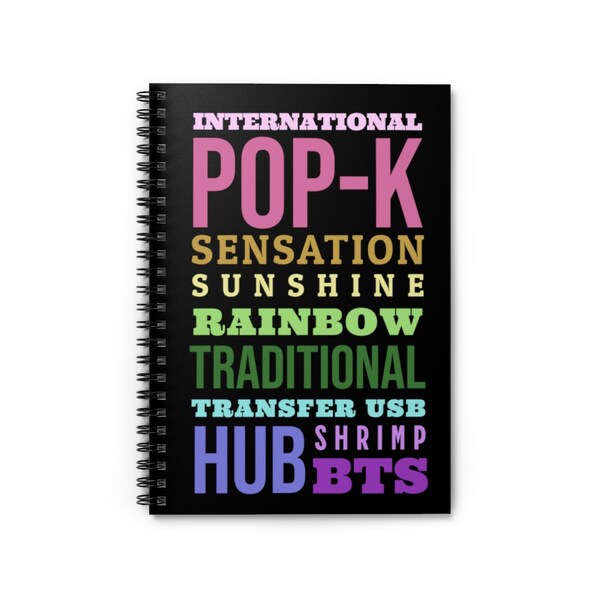 Bts Notebook - Etsy