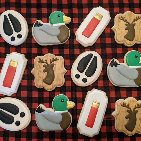 Hunting Cookies - Etsy