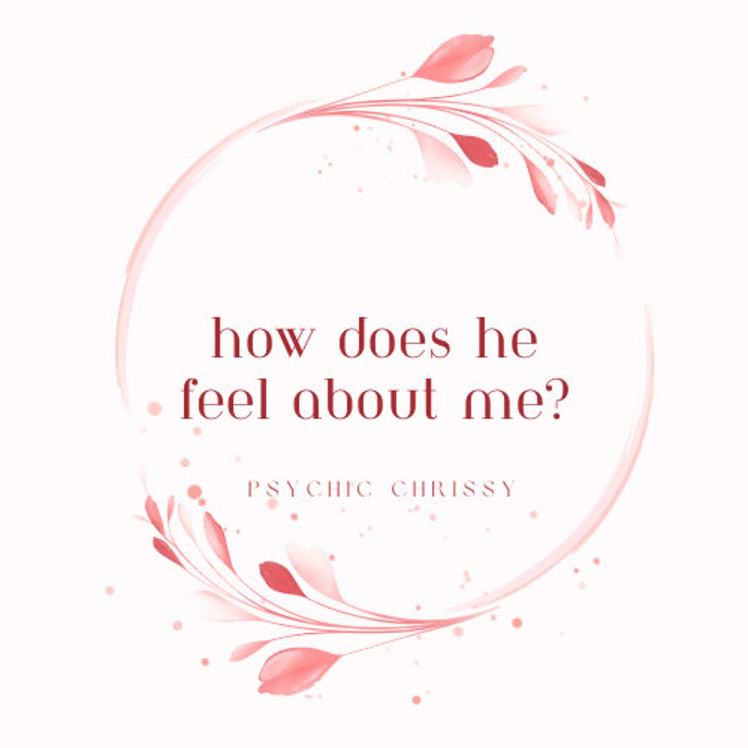 How Does He / She Feel About Me Within 1 2 Days Delivery - Etsy