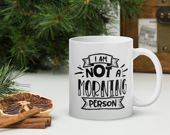 Not a Morning Person Mug - Etsy