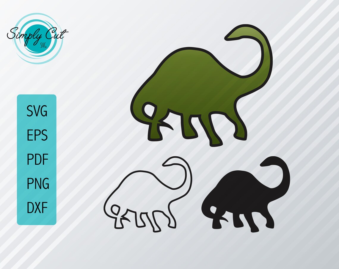 Dinosaur Layered SVG Cut File | T-rex SVG | Dinosaur Silhouette Clipart ...