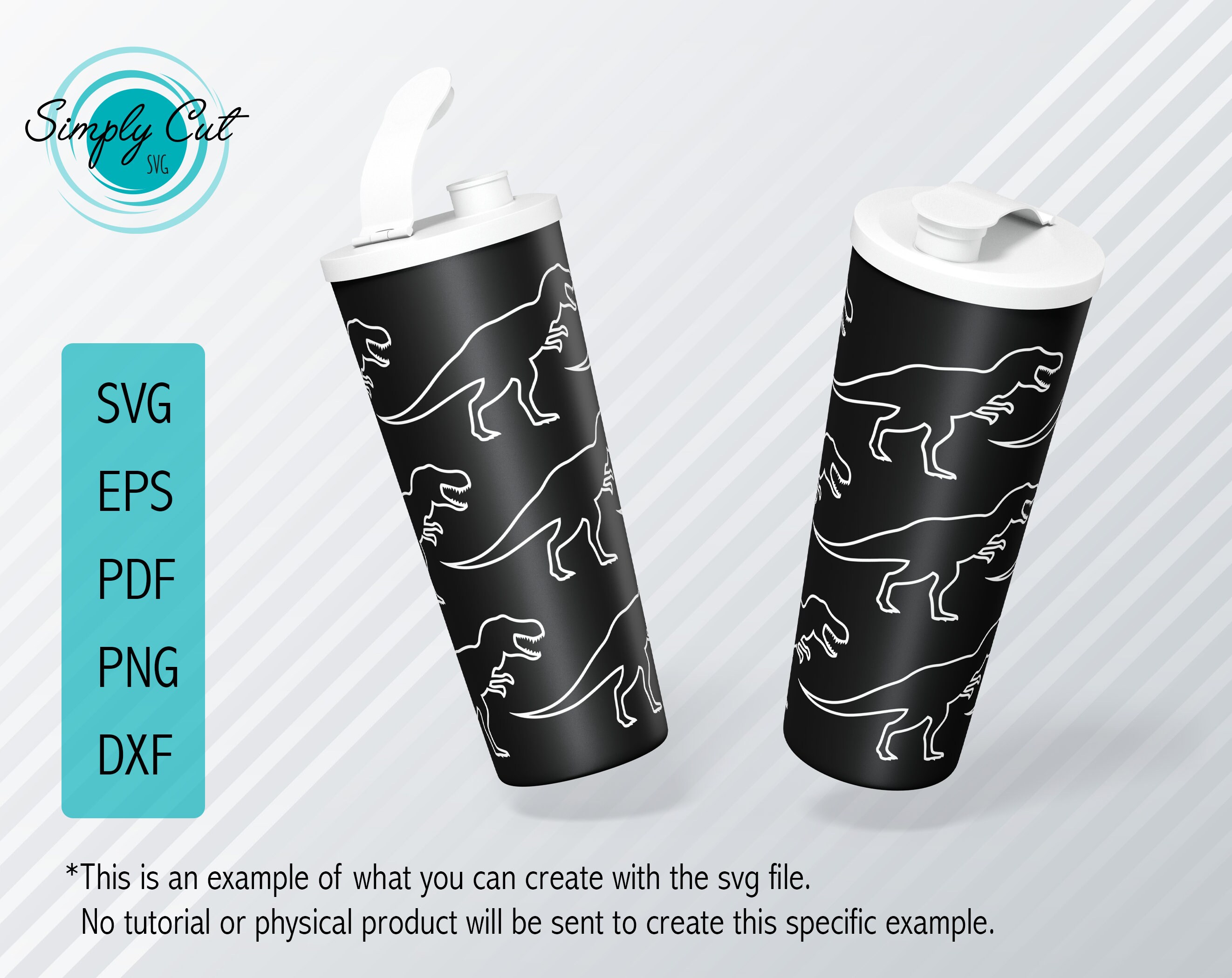 Dinosaur Layered SVG Cut File T-rex SVG Dinosaur - Etsy