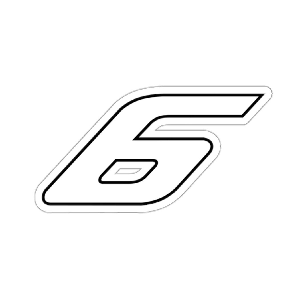 Mark Martin 6 NASCAR Racing 1990s Valvoline Roush Racing Ford Sticker ...