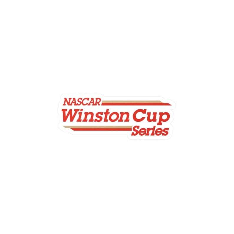 NASCAR Winston Cup Racing Sticker 90s Motorsports Vintage Racing - Etsy