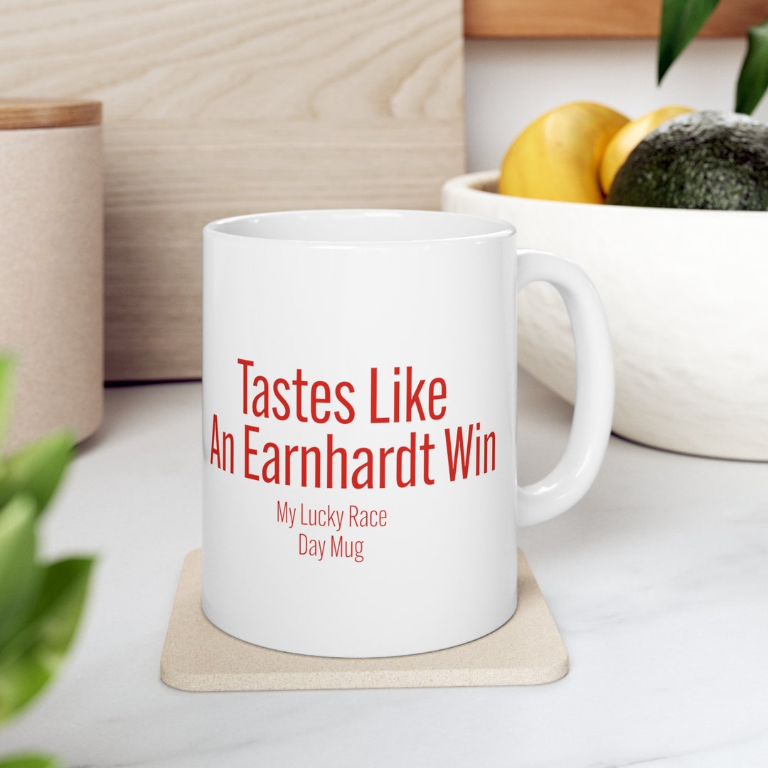 NASCAR Dale Earnhardt Inspired Lucky Race Day Mug Racing Mug Coffee Cup ...