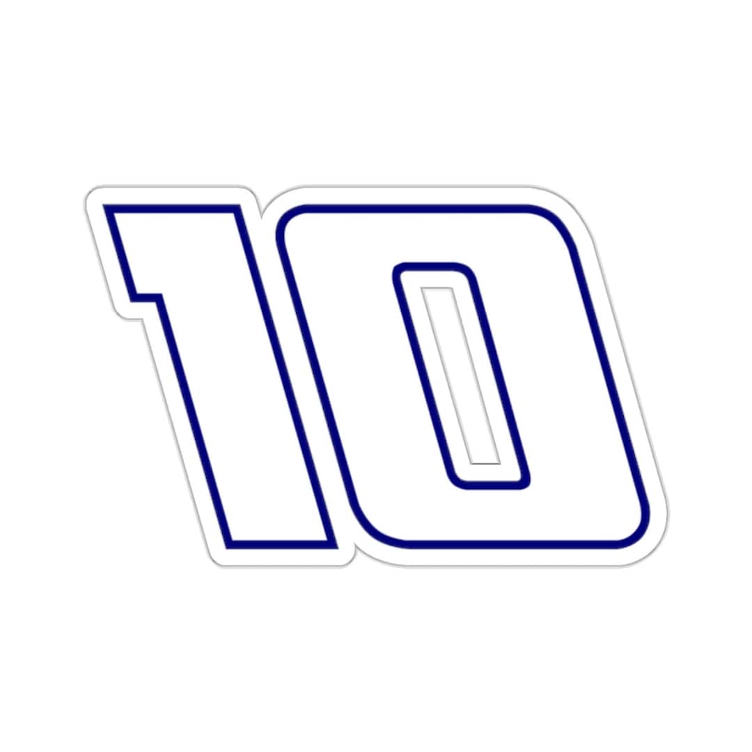 Ricky Rudd 10 NASCAR Racing Tide Ford 1990s Sticker - Etsy