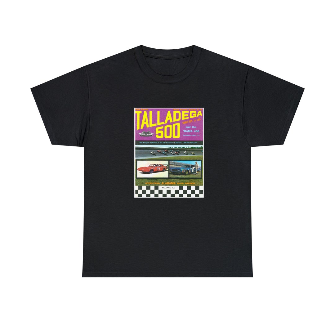 Vintage 90s NASCAR Talladega 500 Retro Tee - Etsy