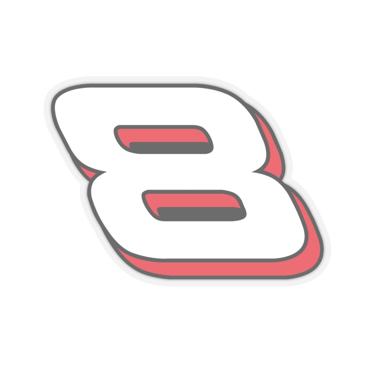 Dale Earnhardt Jr 8 NASCAR Racing Sticker - Etsy
